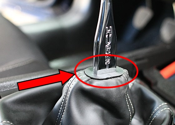 Boot Retainer Support Grommet for Hurst stick in 1" dia leather boot o ...