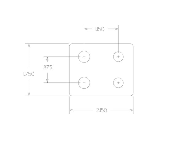 Fore/aft offset stick extension bracket – Core Shifters